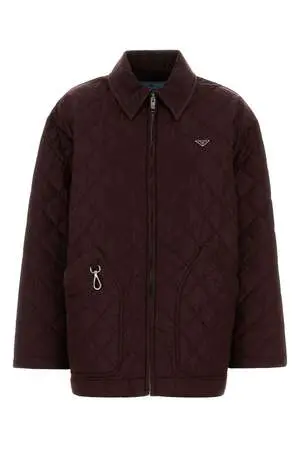 Prada Re-nylon Cropped Quilted Jacket