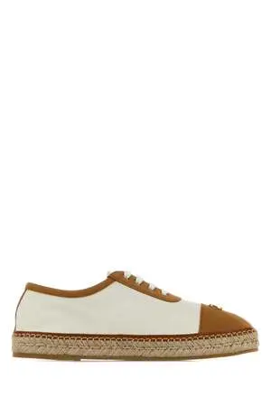 Valentino Garavani Canvas Espadrilles With Rubber Sole