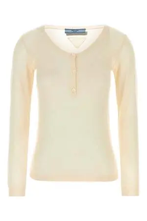 Prada Skin Cashmere-silk Blend Sweater - Pink