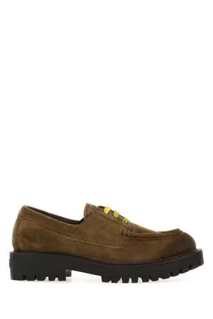 Prada Suede Loafers - Brown