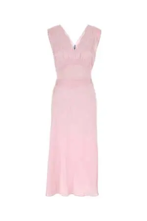 Prada Silk Satin Dress - Pink