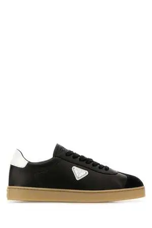 Prada Nappa Leather Sneaker - Black