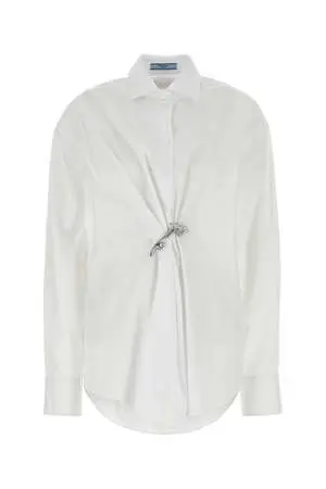 Prada Cotton Poplin Shirt - White