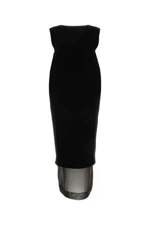 Khaite Malik Mini Dress In Viscose Blend