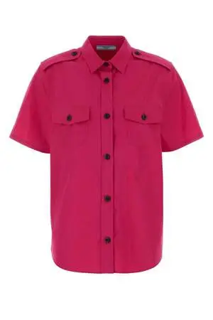 Prada Poplin Shirt - Pink