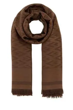 Valentino Garavani 140 Cm X 140 Cm Silk-blend Square V Scarf For - Brown