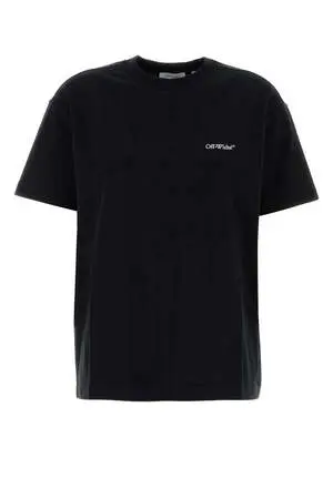 Off-White Cotton T-shirt - Black