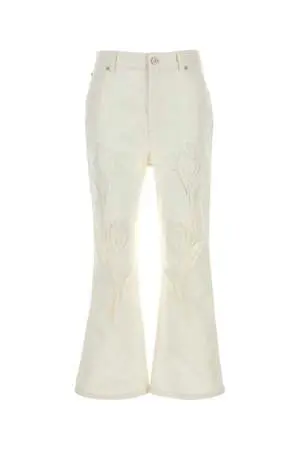 Marni Cotton Denim Jeans - White