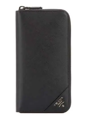 Prada Mini Vitello Leather Wallet - F0002