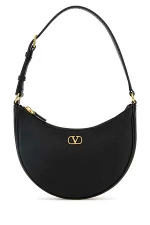 Valentino Garavani Vlogo Leather Shoulder Handbag