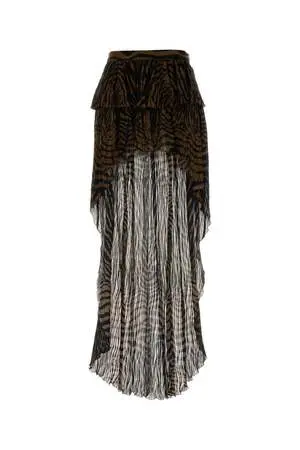 Blumarine Crepe Mini Skirt - Printed
