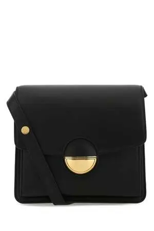 Proenza Schouler Dia Leather Shoulder Handbag, 20 Cm Width, 18 Cm Height, 8 Cm Depth, Adjustable Crossbody Strap - Black