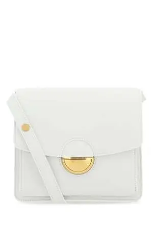 Proenza Schouler Leather Dia Shoulder Mini Handbag - White
