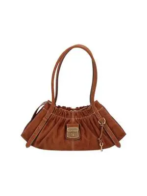Marc Jacobs 100% Suede Cow Leather Handbag - Brown