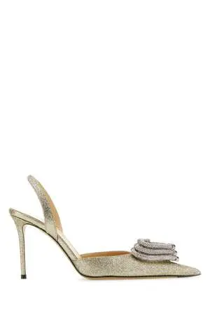 Mach & Mach Fabric Pumps With 9.5 Cm Heel