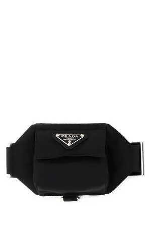 Prada Nylon Cuff With Key Rings For - Black
