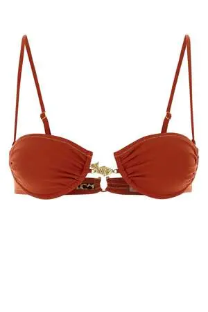 REINA OLGA Olga Hammond 2.0 Bikini Top - Red