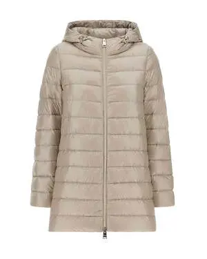 Herno Long Hooded Puffer Coat - Chantilly
