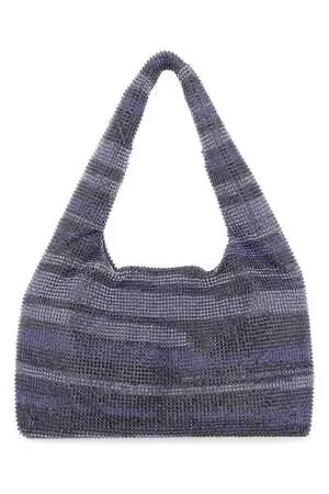 Kara Multicolor Rhinestones Mini Handbag - Multicoloured