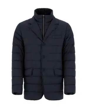 Herno Quilted Puffer Coat With Detachable-look Blazer Front