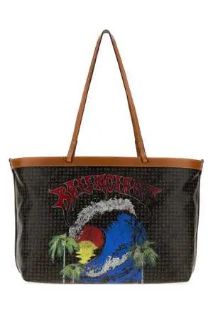 Balenciaga Canvas Medium Select Shopping Handbag - Printed