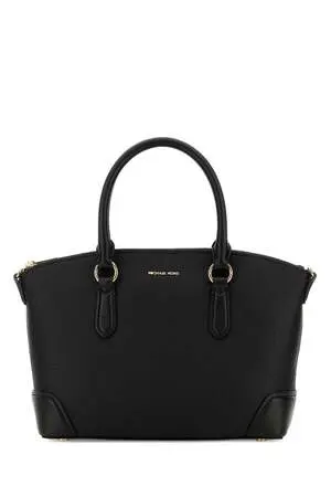 Michael Kors Murphy Handbag In Leather - Black