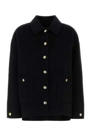 ANINE BING Luca Cashmere Blazer Jacket - Black