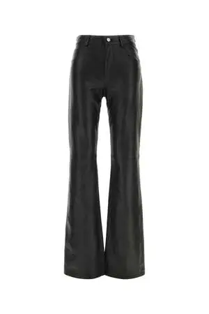 HAIKURE Leather Flared Trousers