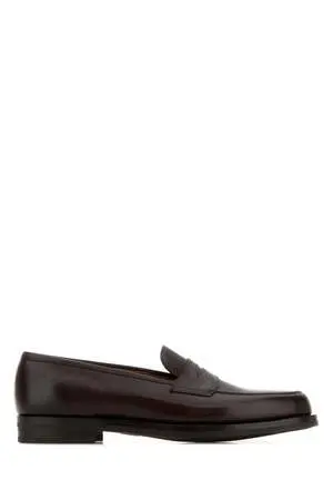 EDWARD GREEN Pimlico Leather Loafers