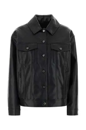 ANINE BING Rory Leather Jacket - Black