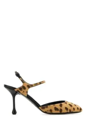 JIMMY CHOO Jimmy Choo Printed Calf Hair Pixie Pumps Printed