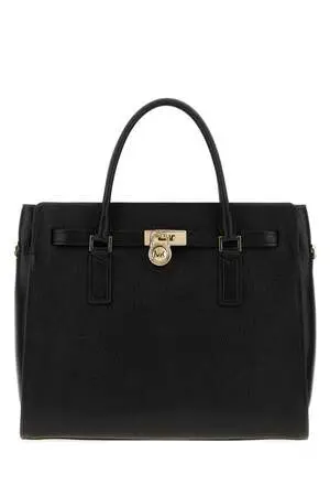 Michael Kors Hamilton Moderne Handbag, 35 Cm X 31 Cm X 17 Cm - Black