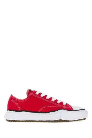 Mihara Yasuhiro Maison Mihara Yasuhiro Peterson Canvas Sneaker For Men Red