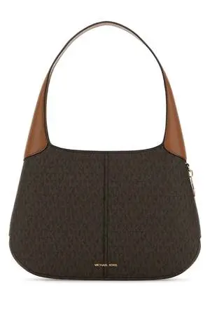 Michael Kors Canvas Alice Shoulder Handbag 35 Cm Width, 24 Cm Height, 6 Cm Depth, 23 Cm Handle - Printed