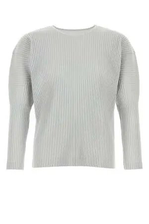 Issey Miyake Homme Plissé Ice Polyester T-shirt - White