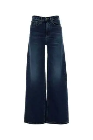 LOIS Stretch Denim Skater Wide-leg Jeans - Blue