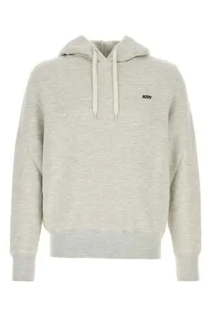 AUTRY Melange Cotton Sweatshirt - Grey