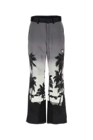 Palm Angels Silicone-detail Pants - Lightgreybla