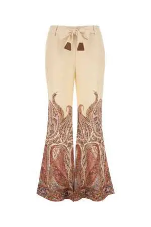 Zimmermann Linen Rhiannon Pants - Printed