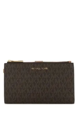 Michael Kors Canvas Wallet Mini 19 Cm X 22 Cm X 5 Cm - Printed