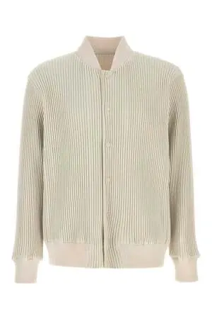 Issey Miyake Homme Plissé Pleated Polyester Bomber Jacket