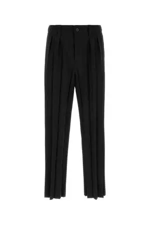 Issey Miyake Homme Plissé Pleated Polyester Trousers