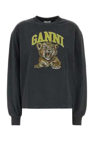 GANNI Oversized Graphic T-shirt
