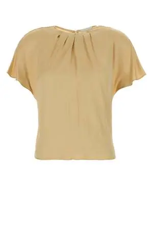Isabel Marant Étoile Sakine Satin Top - Yellow