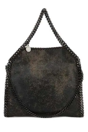 Stella McCartney Mini Alter Suede Falabella Handbag - Brown