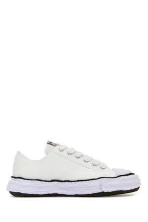 Mihara Yasuhiro Low Top Canvas Sneakers - White