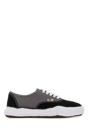 Mihara Yasuhiro Two-tone Canvas Lace-up Sneakers - Multicoloured