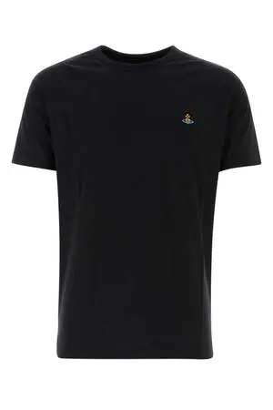 VIVIENNE WESTWOOD Classic T-shirt With Orb Graphic - Black