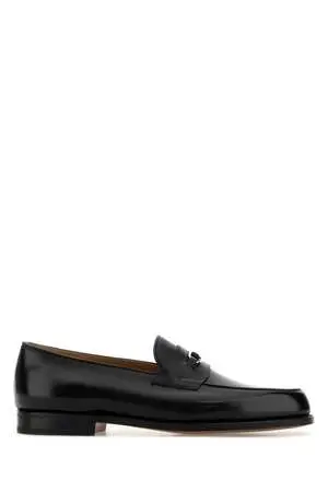 John Lobb Lopez Calf Leather Loafers