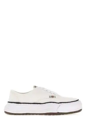 Mihara Yasuhiro Maison Baker Canvas Sneaker For - White